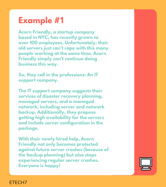 What exactly does an it support company do?