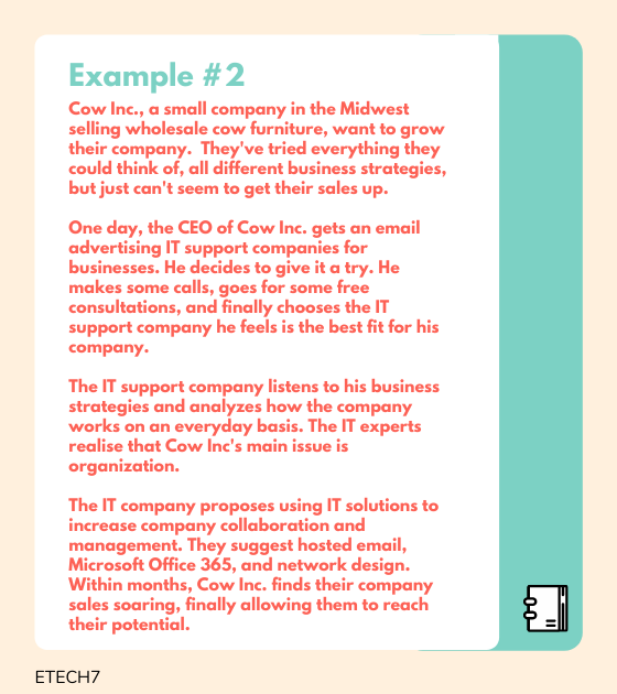 What exactly does an it support company do?